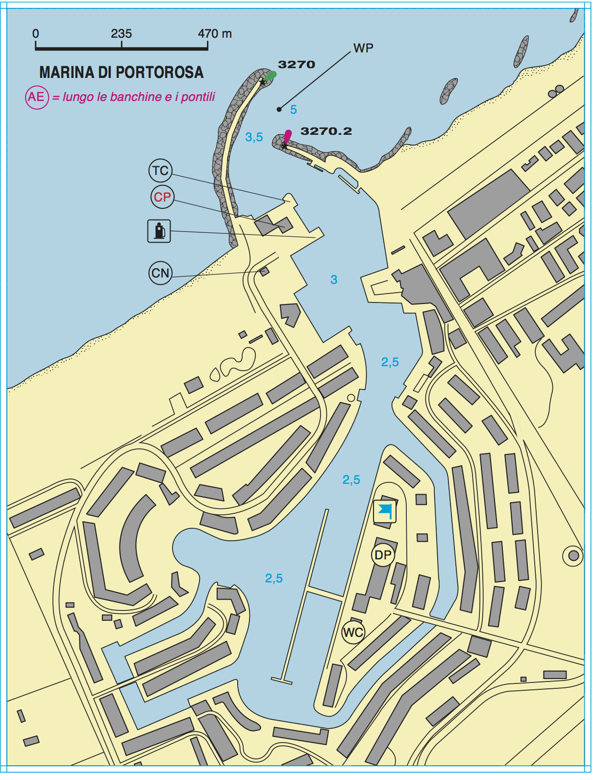 Marina Di Portorosa descrizione, informazioni e servizi